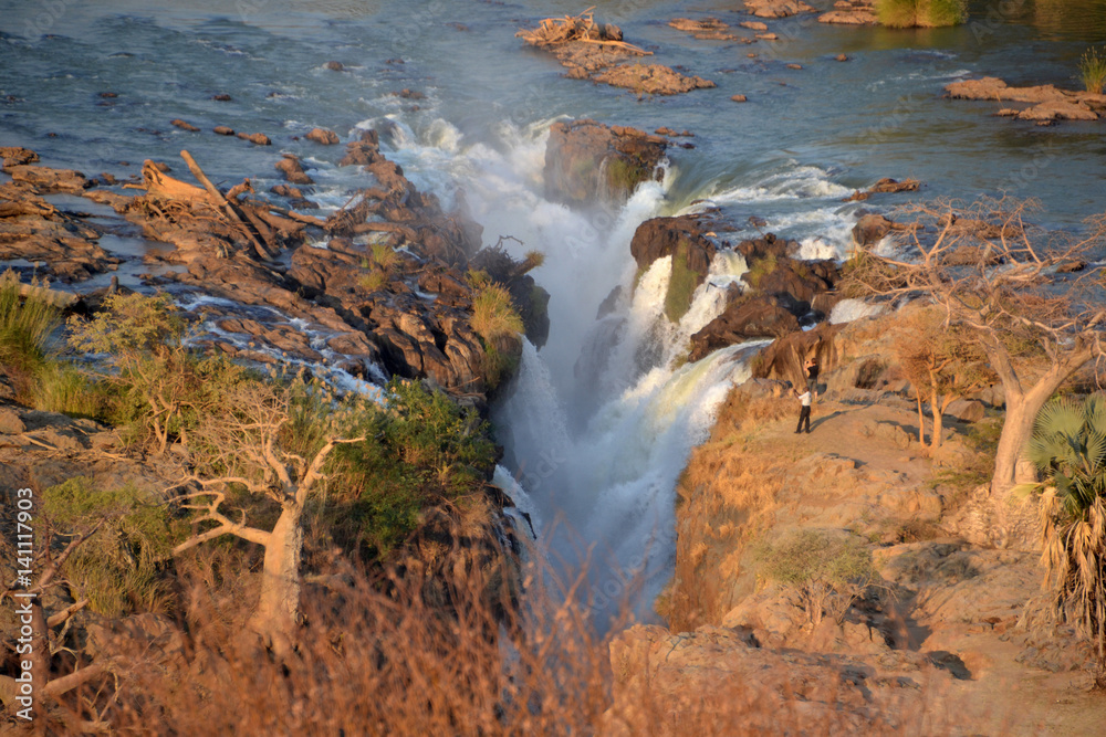 Epupa Waterfall Stock Photo | Adobe Stock