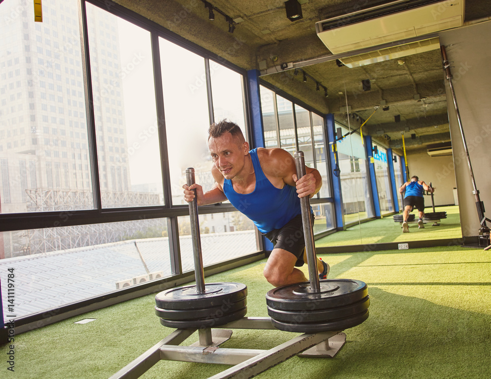 Heavy weight platform Stock-Foto | Adobe Stock