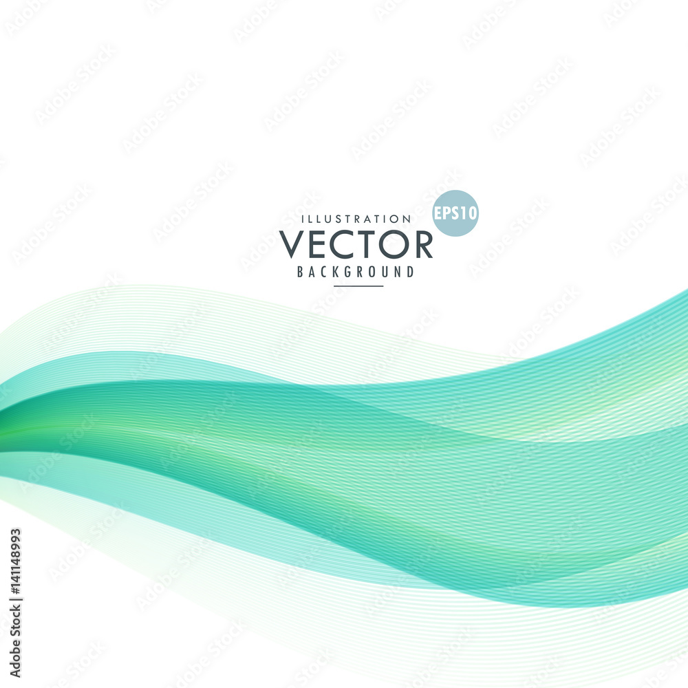 awesome vector wave background design Stock Vector | Adobe Stock