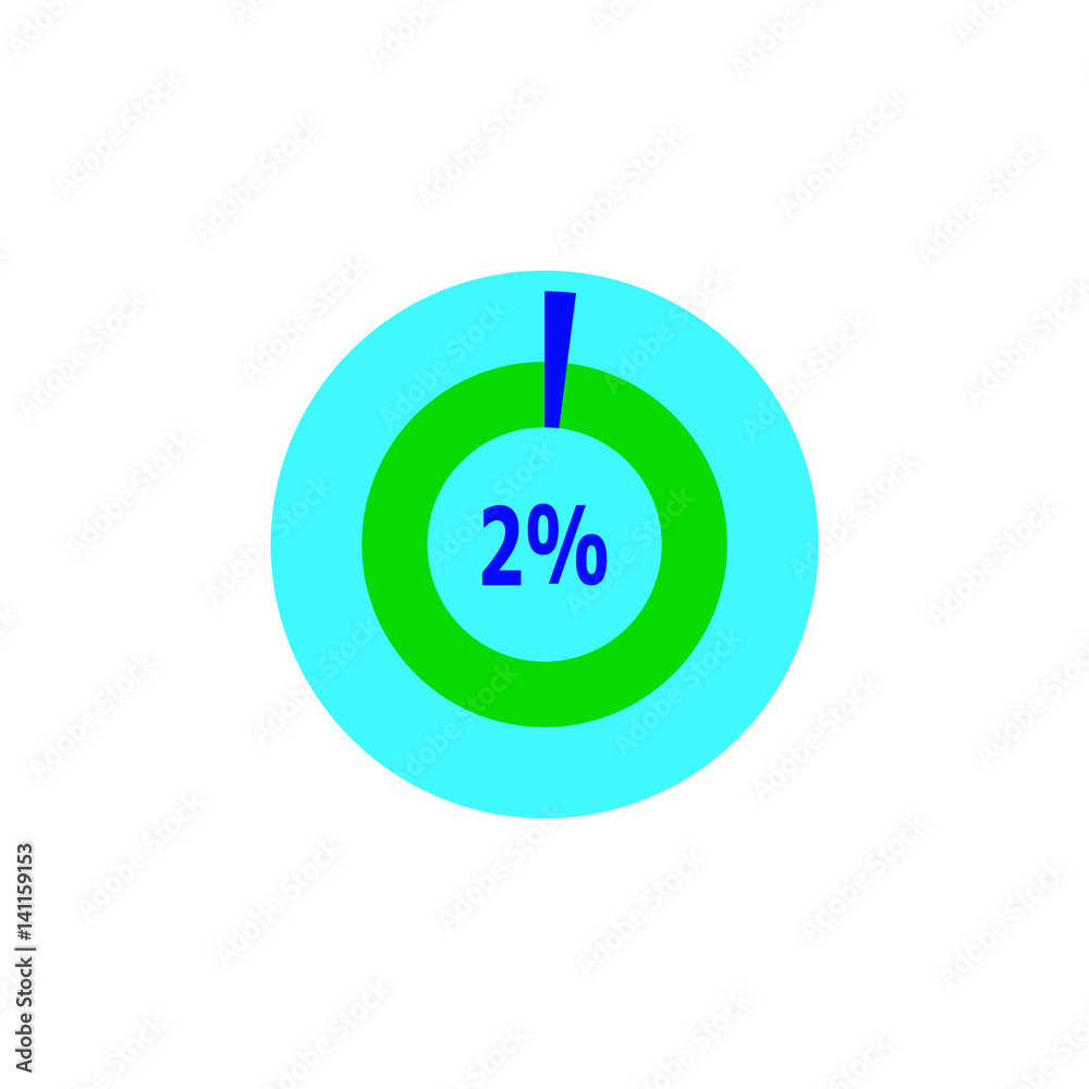 Chart 2 Percent Pie Graph Vector Illustration Stock Vector Adobe Stock Chart 2 Percent Pie Graph Vector Illustration Stock Vector Adobe Stock
