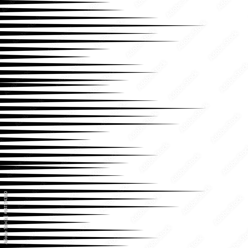 Comic book speed lines vector background. Stock Vector | Adobe Stock