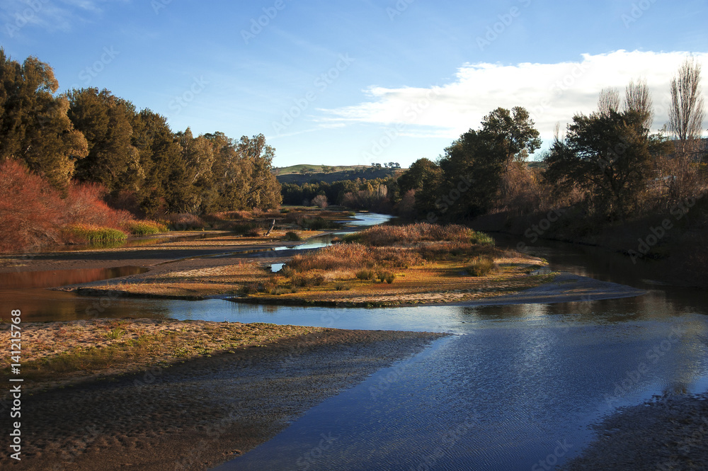 Shallow River Stock Photo | Adobe Stock