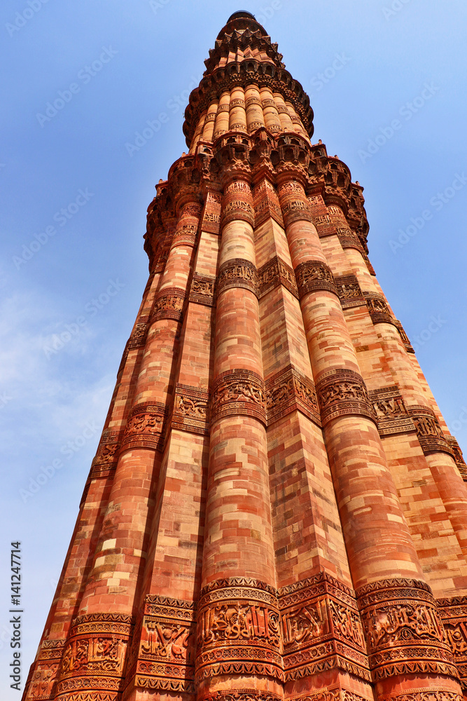 Qutub Minar in Delhi is among the tallest and famous towers in the ...