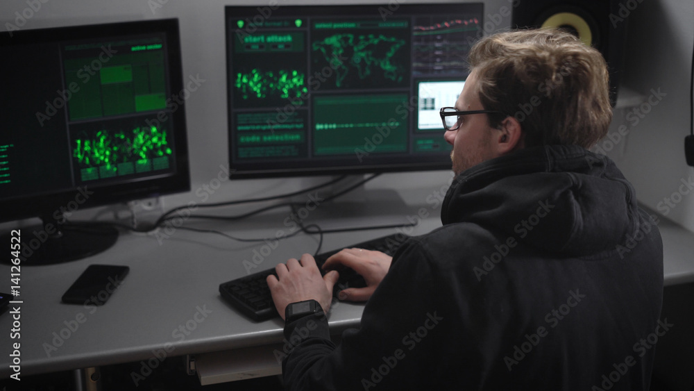 Experienced hacker carries out cyber attacks on major companies server ...