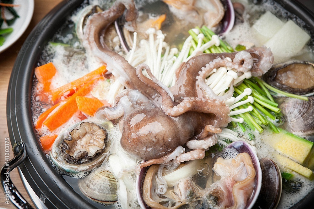 Vietnam Soup With Octopus
