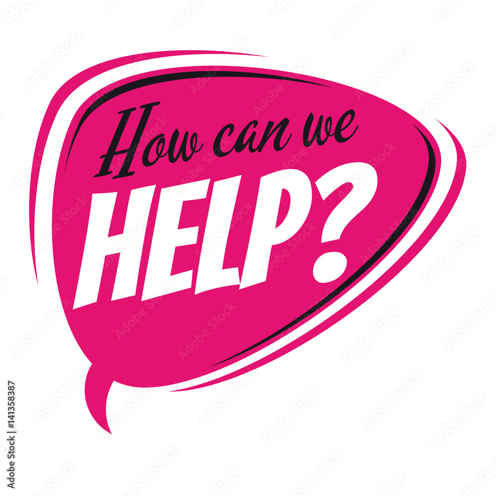 Help Speech Bubble