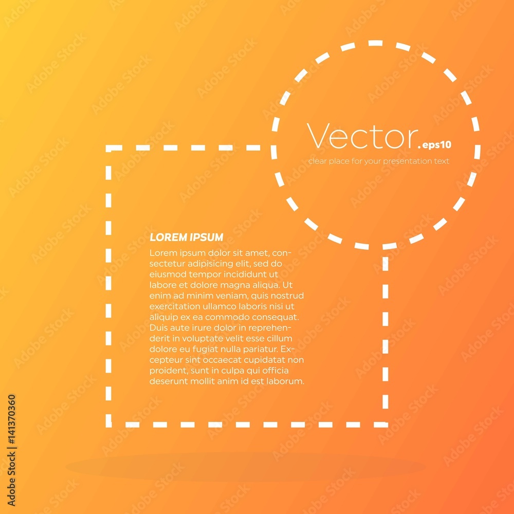 Abstract concept vector empty speech square quote text bubble. For web ...