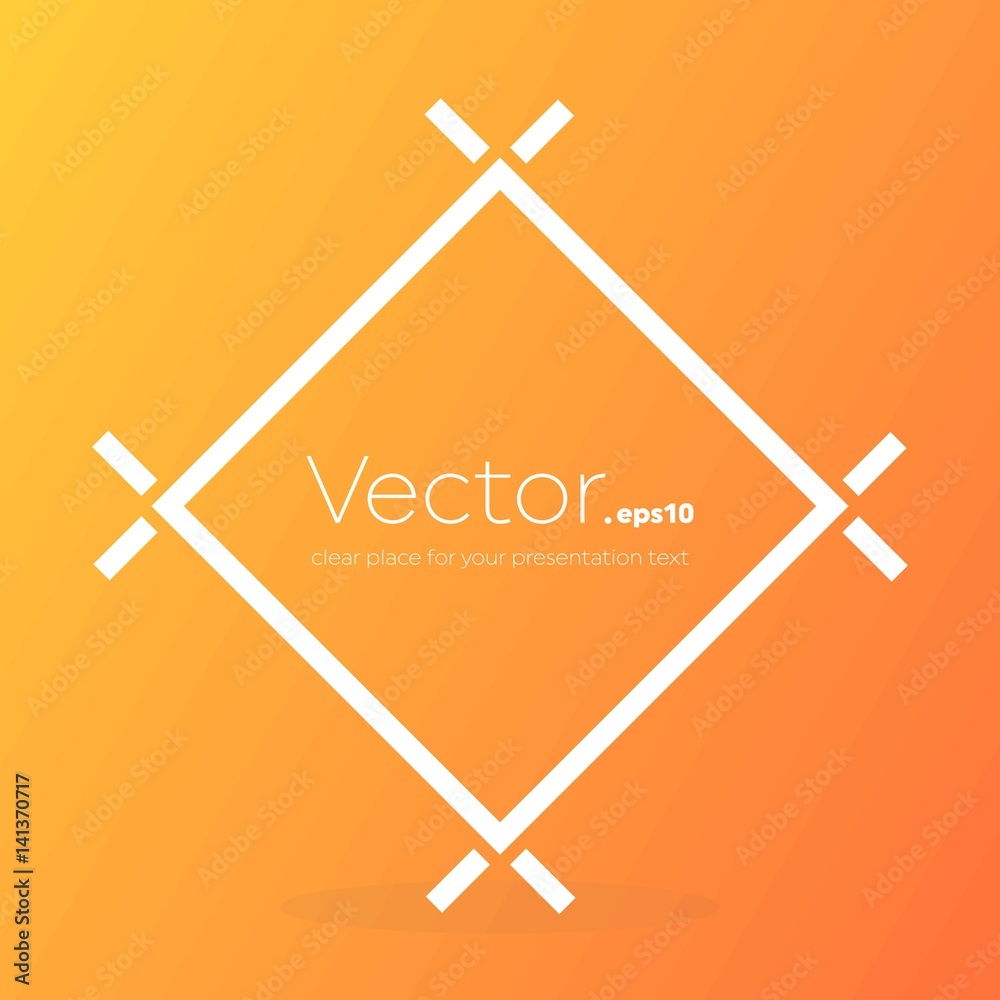 Abstract concept vector empty speech square quote text bubble. For web ...