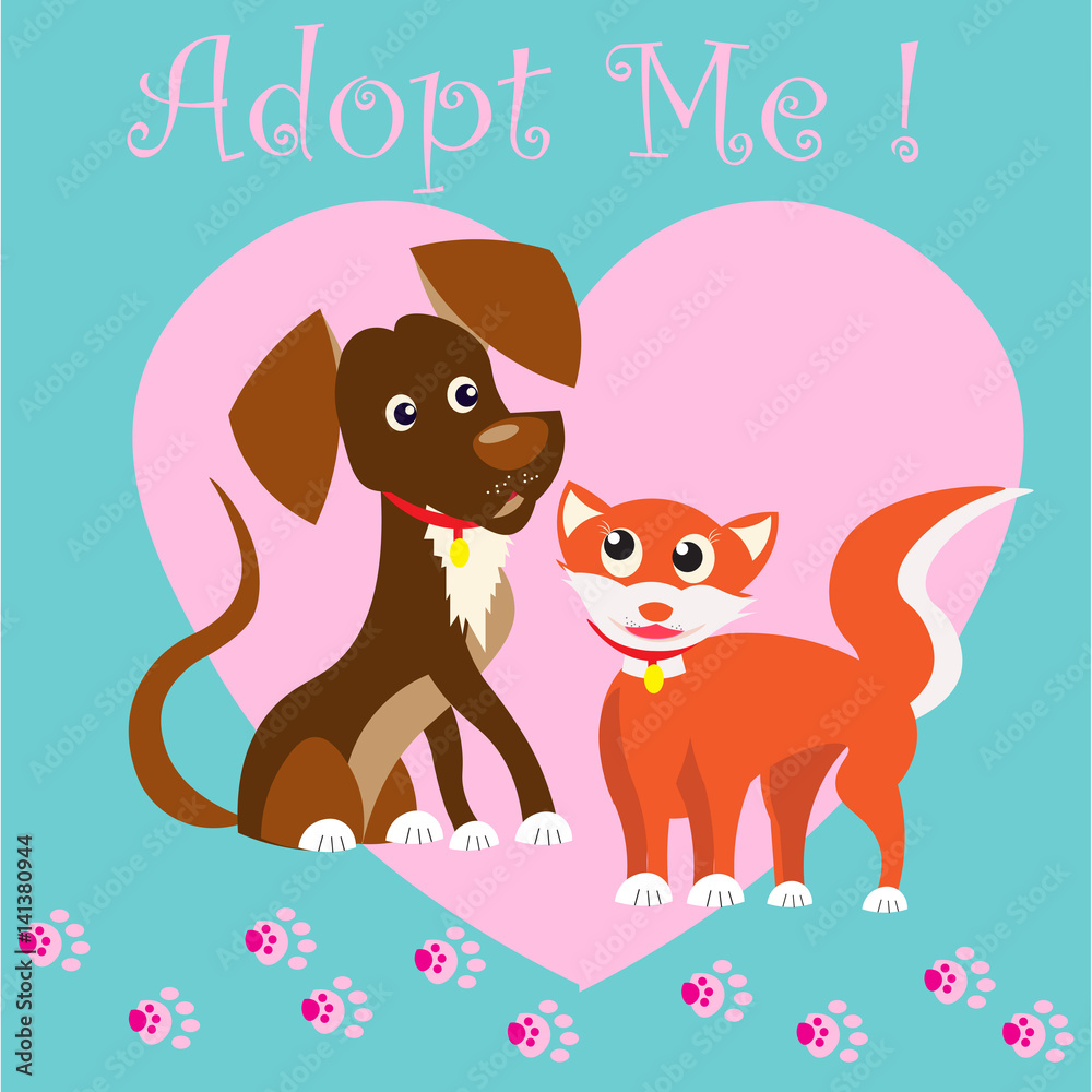 adopt me Stock Vector | Adobe Stock