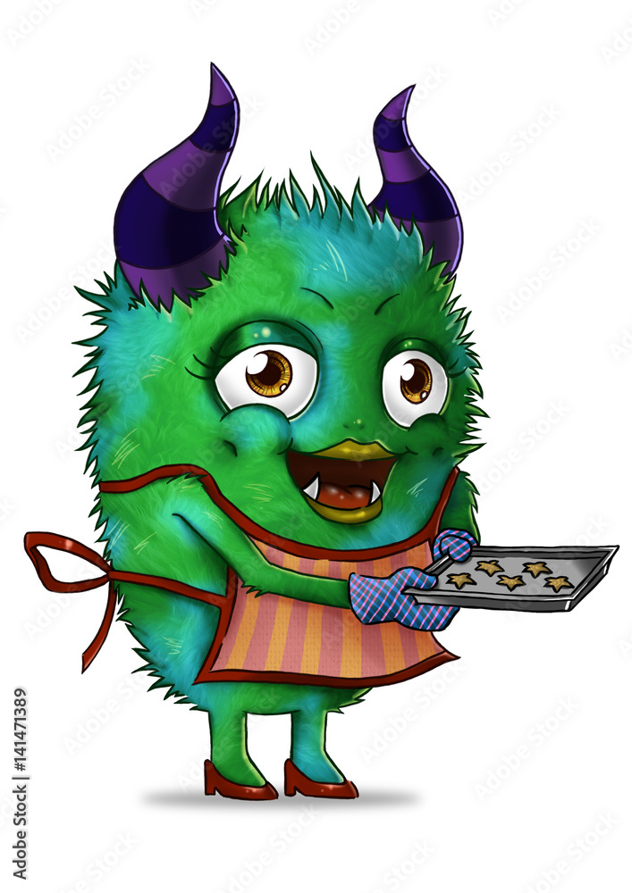 Monster Mama Stock-Foto | Adobe Stock