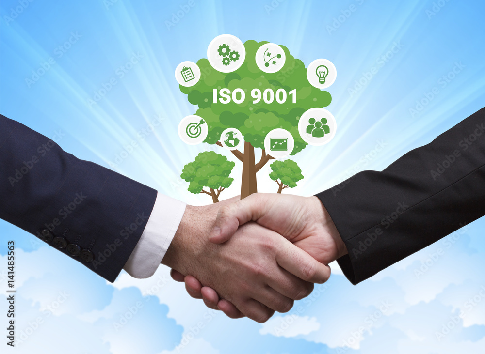 Technology, the Internet, business and network concept. Businessmen ...