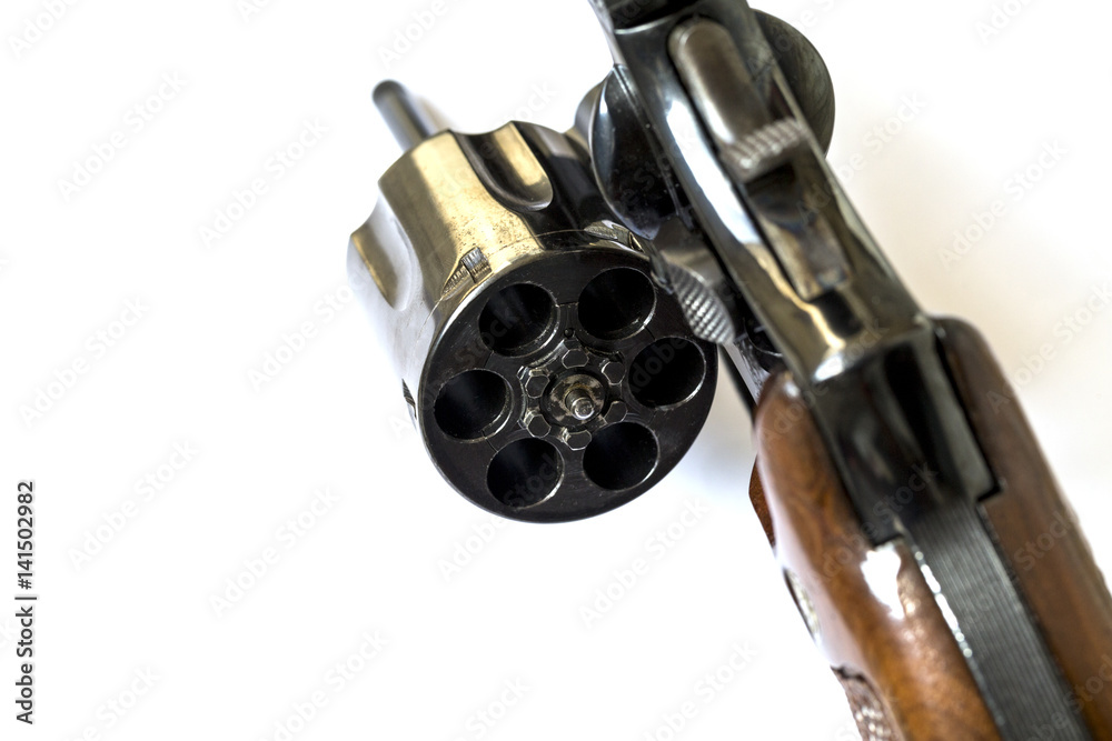 Loaded Revolver Barrel