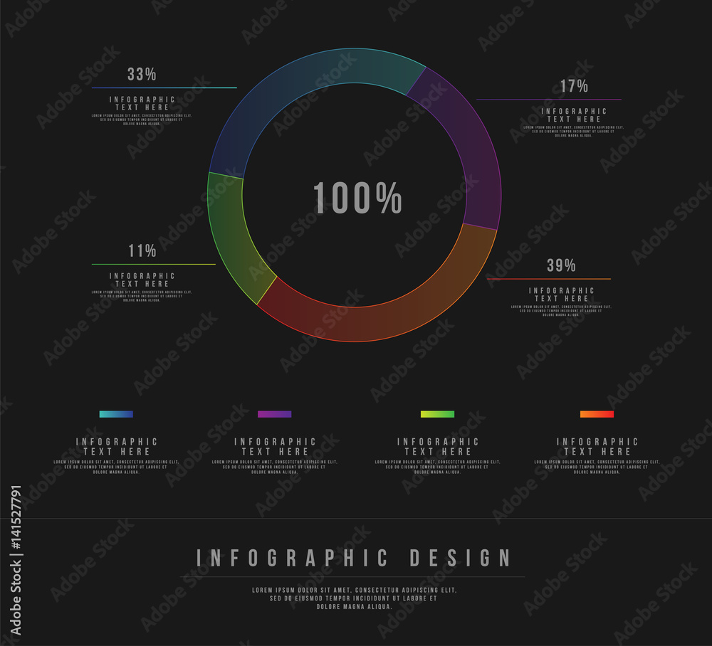 Vector infographic template. Business concept for content, diagram ...