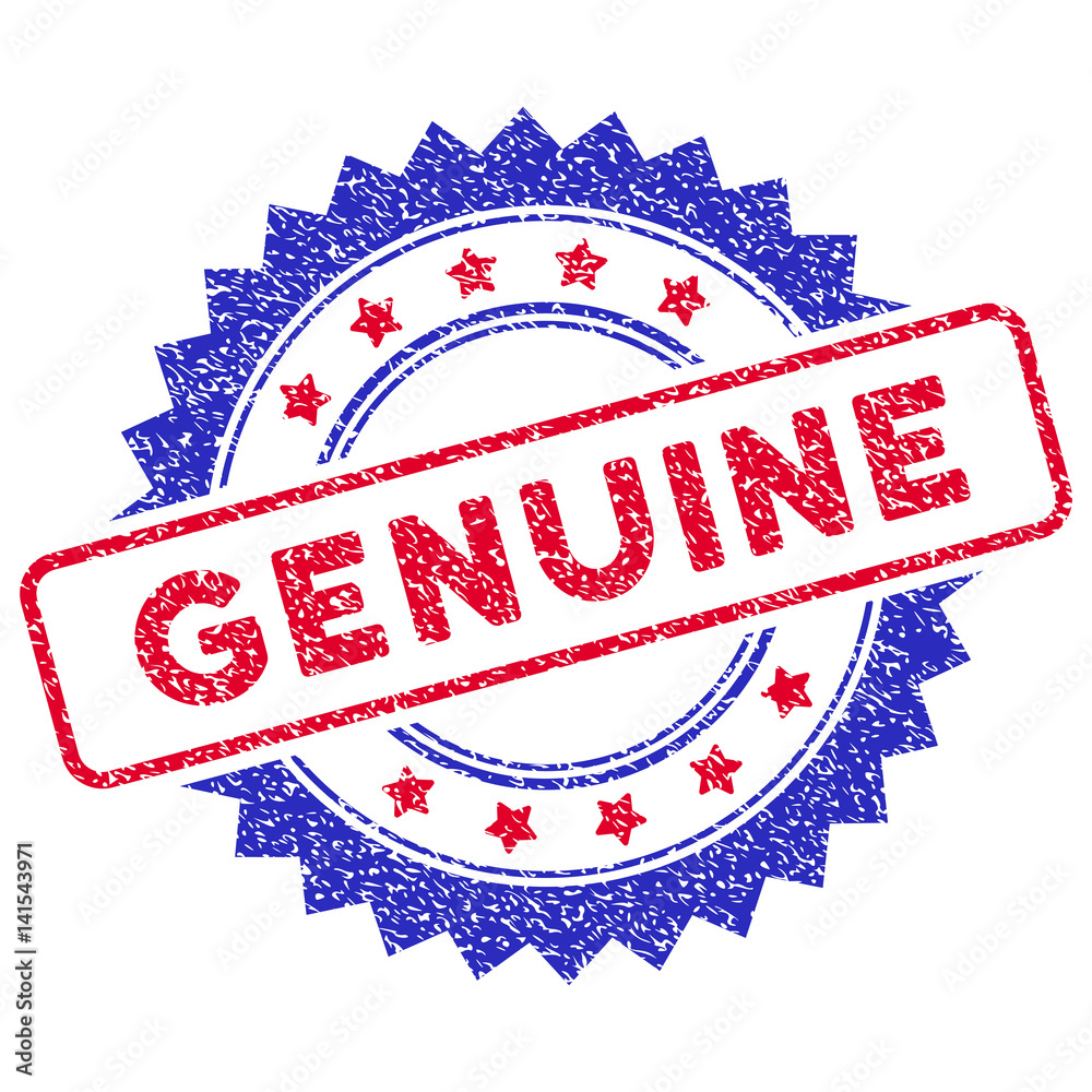 Genuine Grunge Stamp vector image. Designed for watermarks. Stock ...