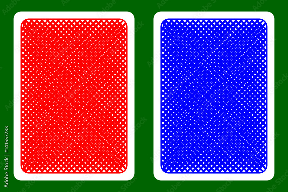 Playing Card Back Designs Stock Vector | Adobe Stock