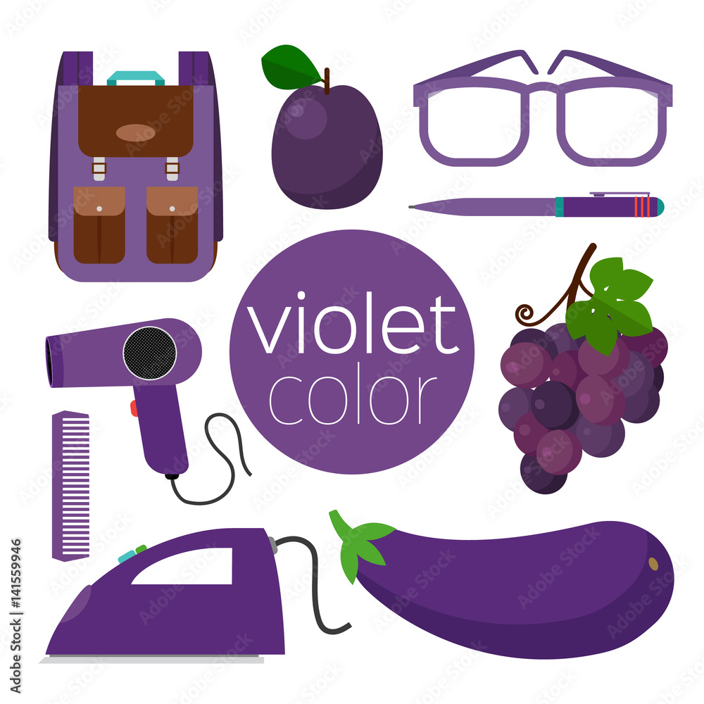 Clipart Violet Colour