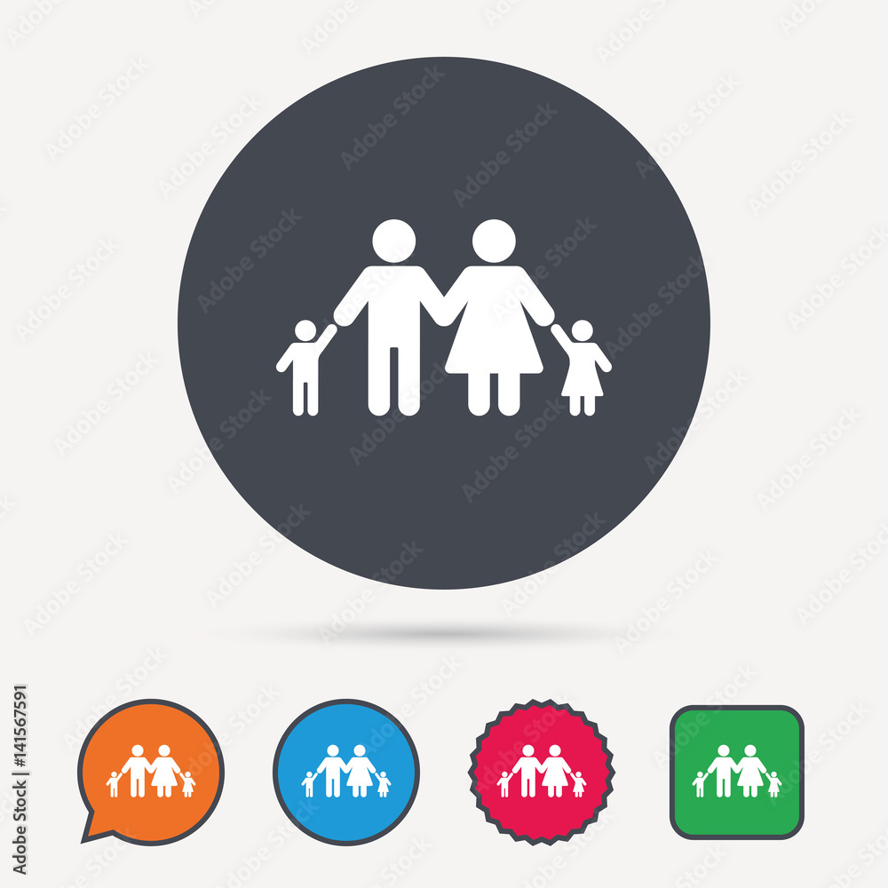 Father And Child Symbol