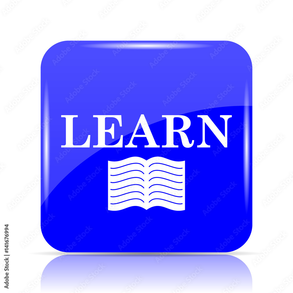 Learn icon Stock-Illustration | Adobe Stock