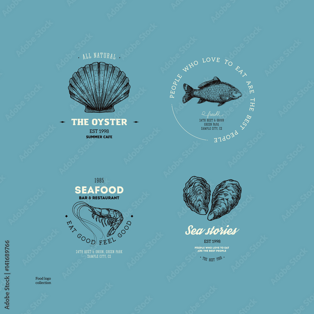 Vintage Seafood Logo