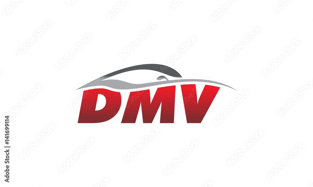 Letter DMV Modern Logo Stock Vector | Adobe Stock