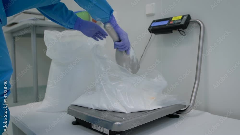 Pharmaceutical production. Working Party forms a chemical ingredient by ...