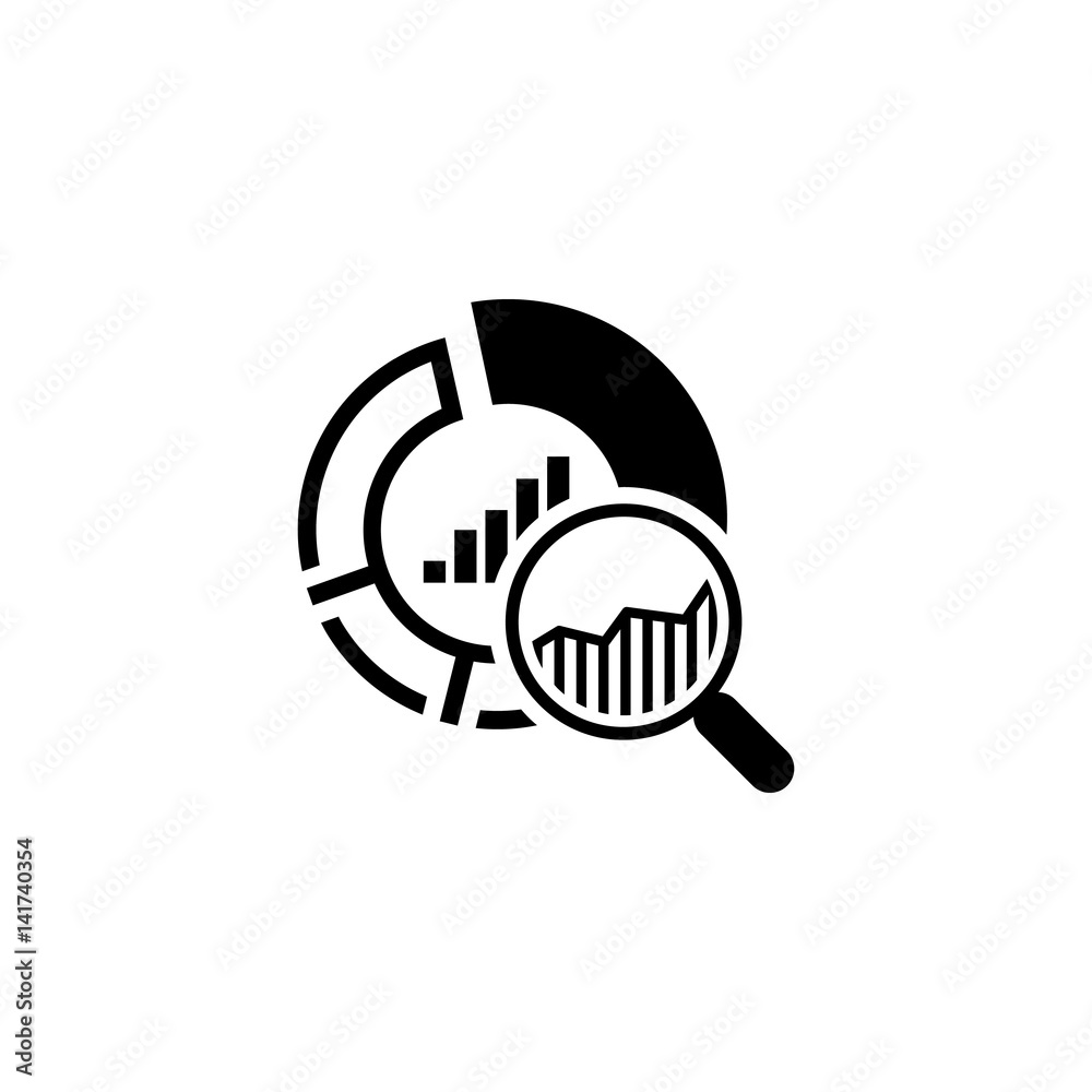 Small Data Icon. Flat Design. Stock Vector | Adobe Stock