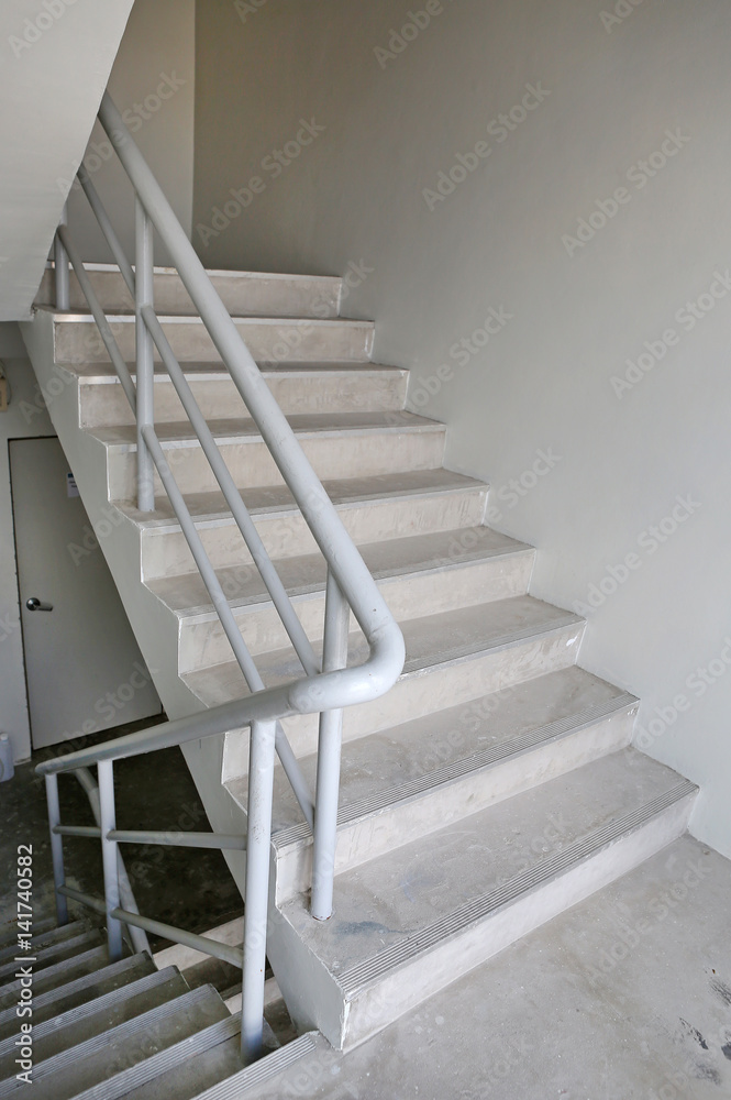 stairwell fire escape in a modern building#R##N# Stock Photo | Adobe Stock