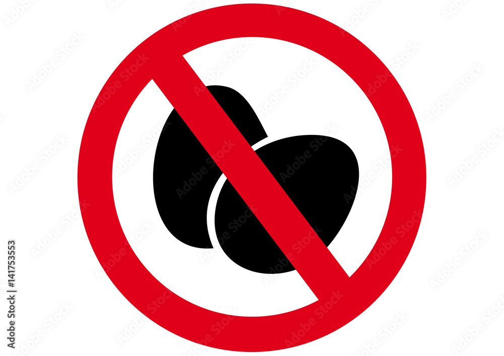 Schild Eier verboten Stock-Vektorgrafik | Adobe Stock Schild Eier verboten Stock-Vektorgrafik | Adobe Stock