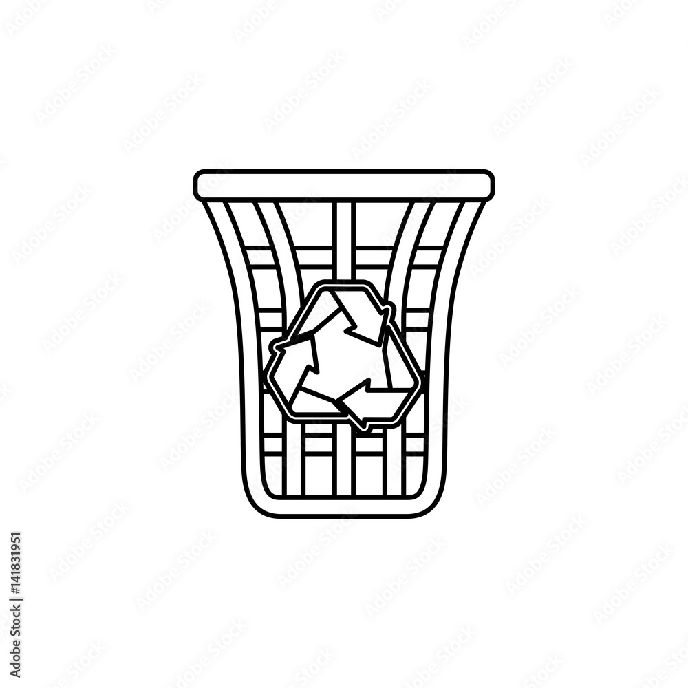 Recycle reduce and reuse icon vector illustration graphic design Stock ...