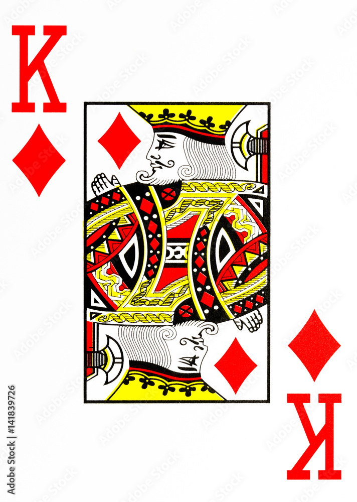 King Of Diamonds Card