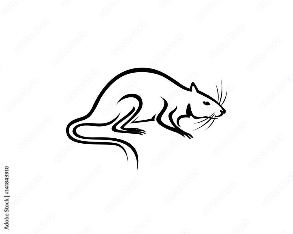 Mouse logo vectors icons and template Stock Vector | Adobe Stock