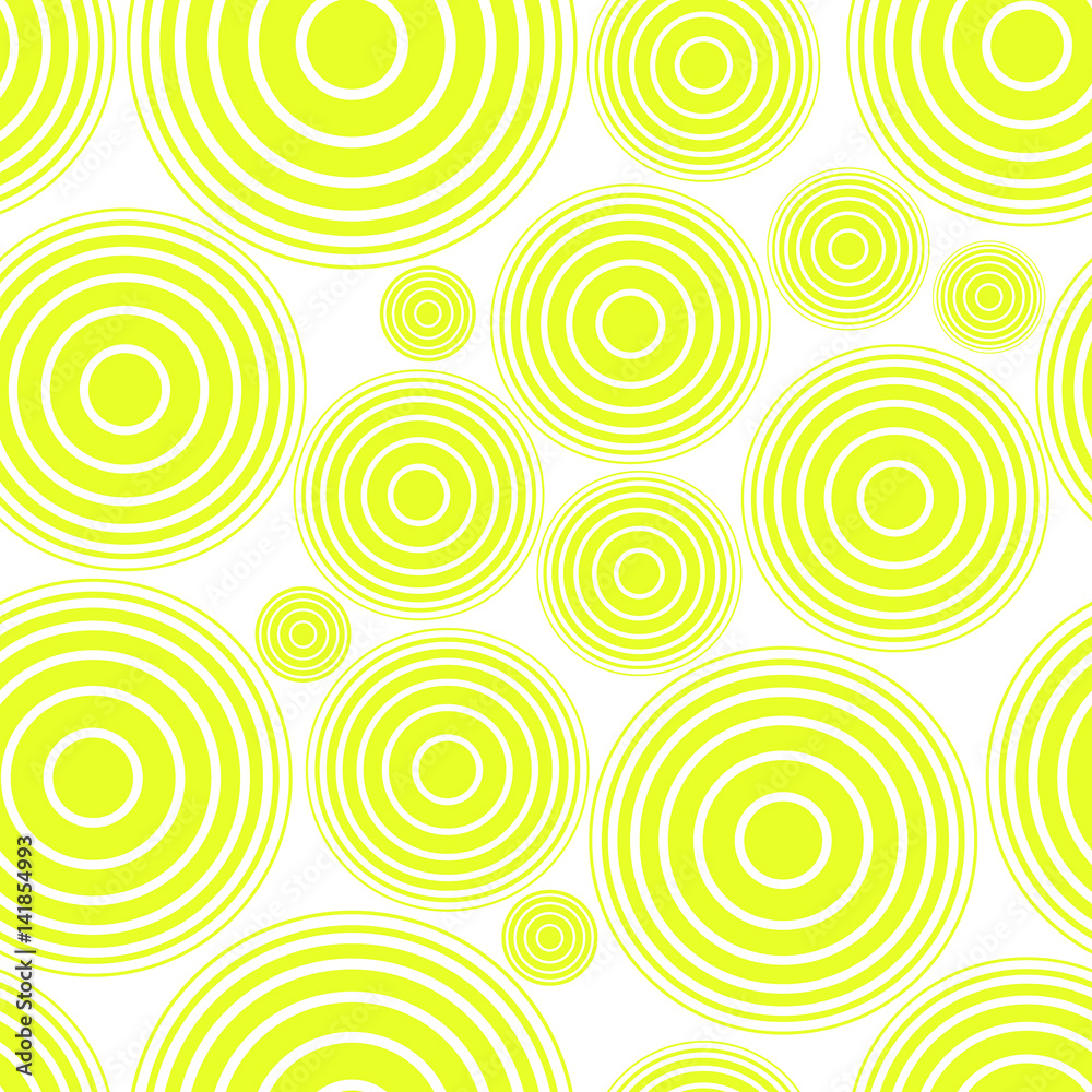 Seamless pattern of lime green circles. Design elements for printables ...