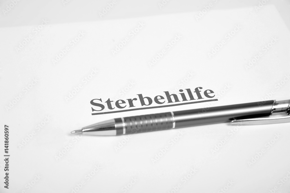 Sterbehilfe foto de Stock | Adobe Stock