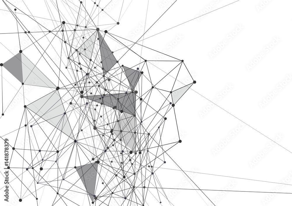Internet connection, abstract sense of science and technology graphic ...