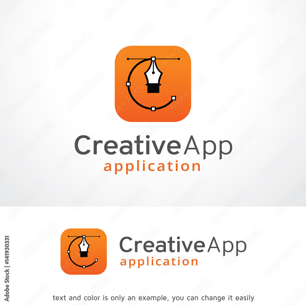 Creative App Logo Template Design Vector, Emblem, Design Concept ...