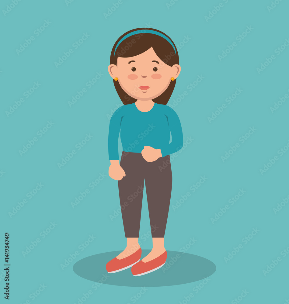 mother avatar character icon vector illustration design Stock Vector ...