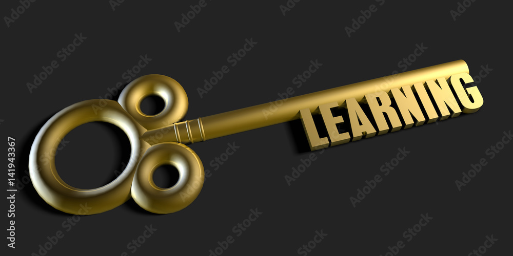 Key To Your Learning Stock Illustration | Adobe Stock