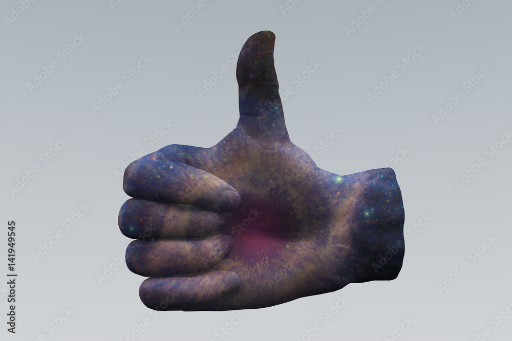 Super Nova Thumbs Up Some elements provided courtesy of NASA Stock ...
