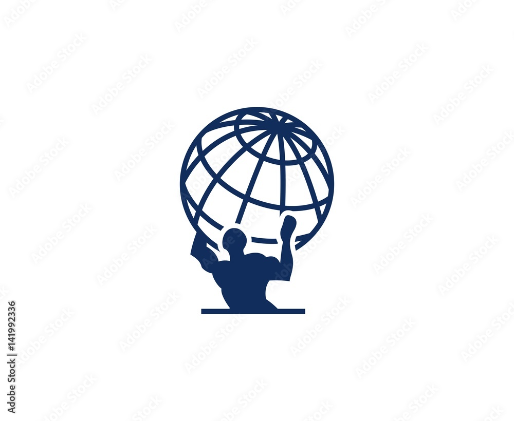 Atlas logo Stock Vector | Adobe Stock