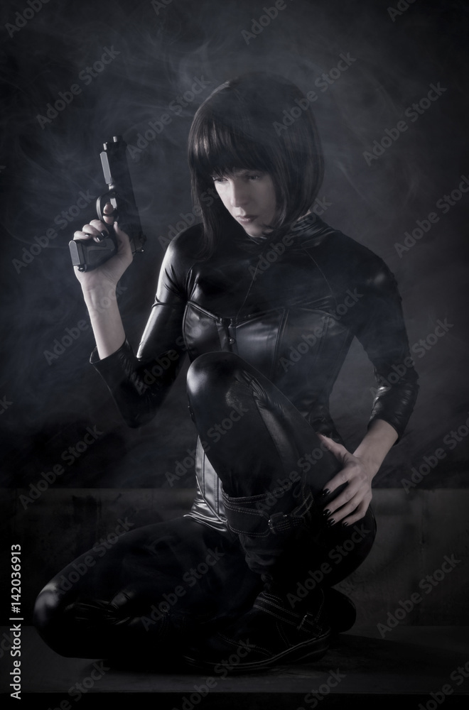 Female Assassin Gun