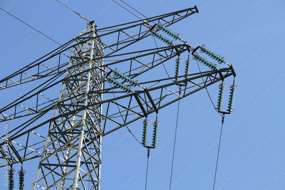 Strommast Stock Photo | Adobe Stock