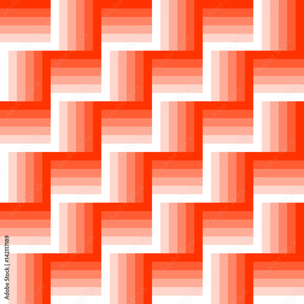 Abstract red color seamless pattern Stock Vector | Adobe Stock