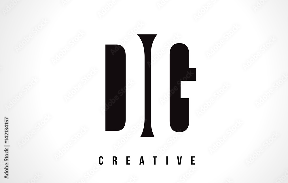 DG D G White Letter Logo Design with Black Square. Stock Vector | Adobe ...