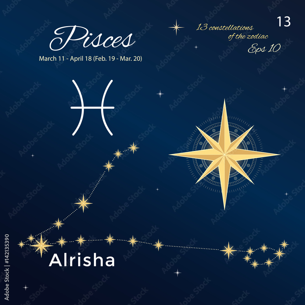 Pisces Constellation Stars Names