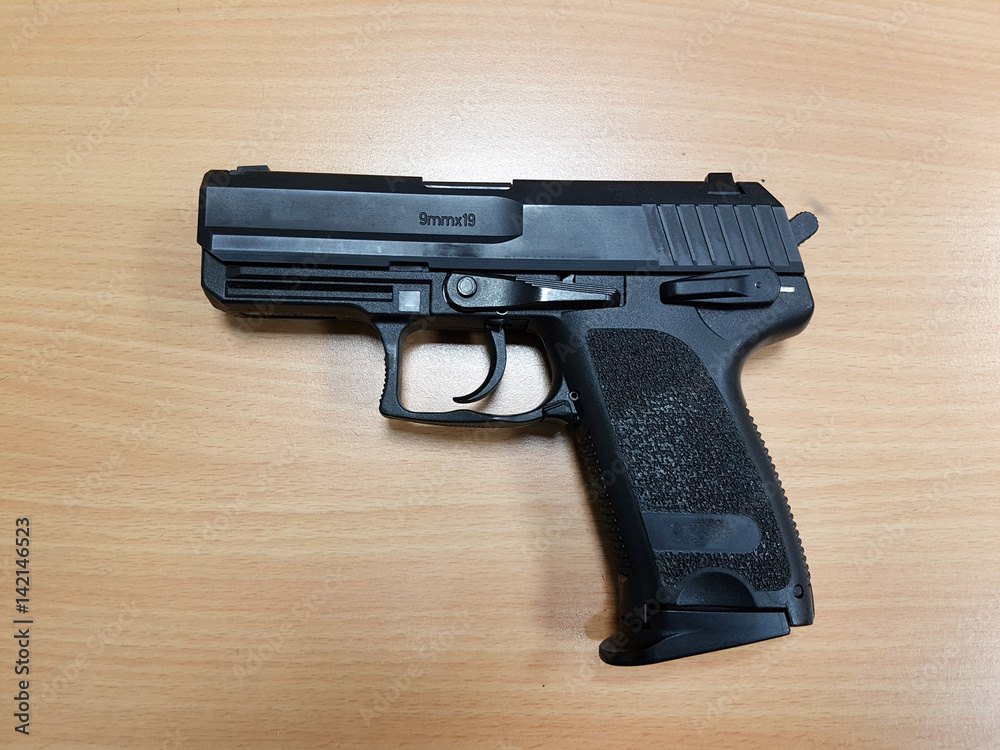 9mm parabellum pistol Stock Photo | Adobe Stock