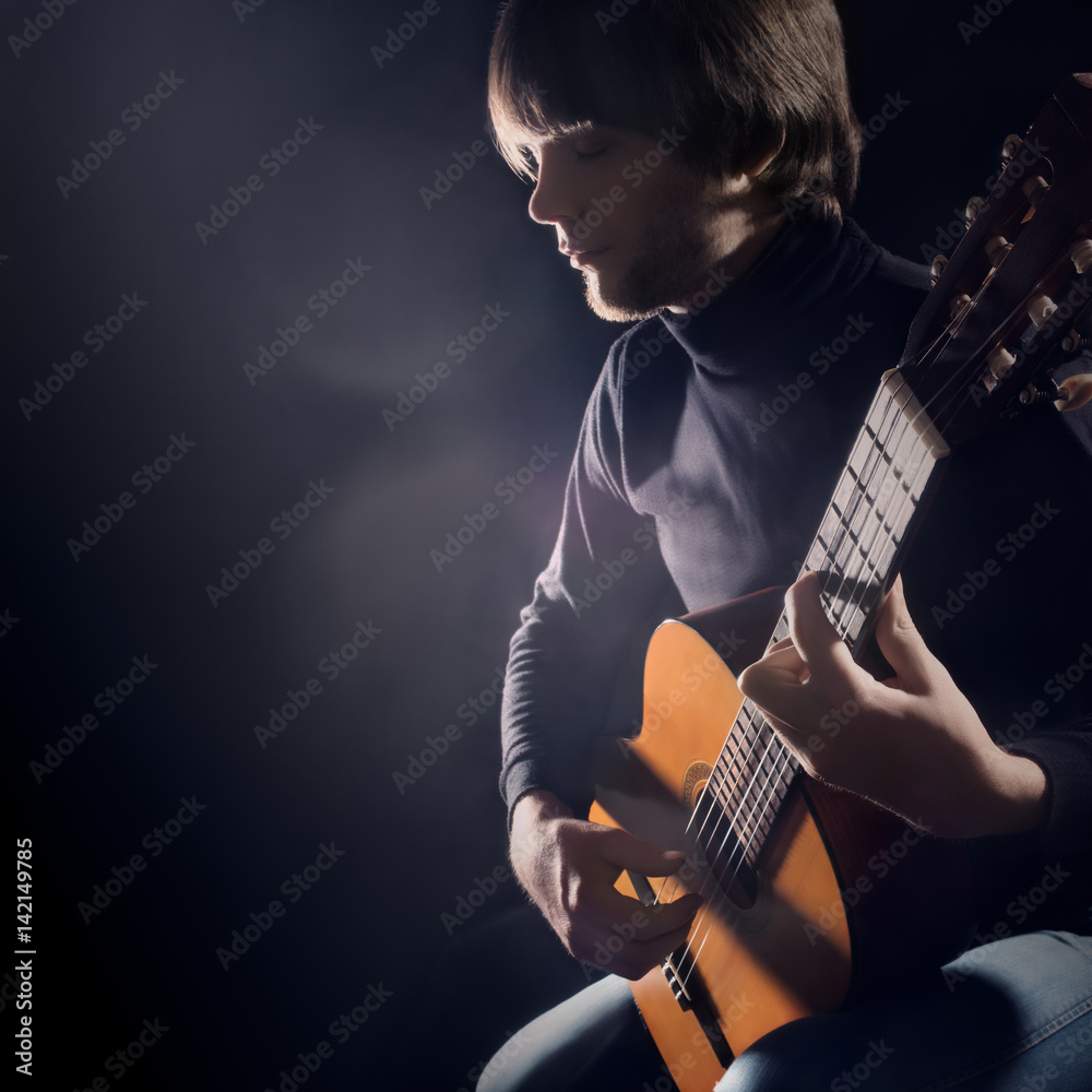 Classical Guitar Player