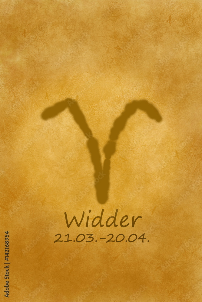 Sternzeichen Widder Stock-Foto | Adobe Stock