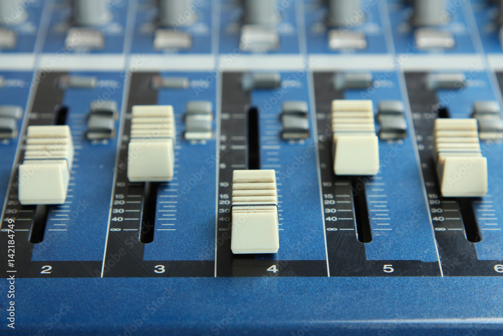 sound mixer Stock Photo | Adobe Stock