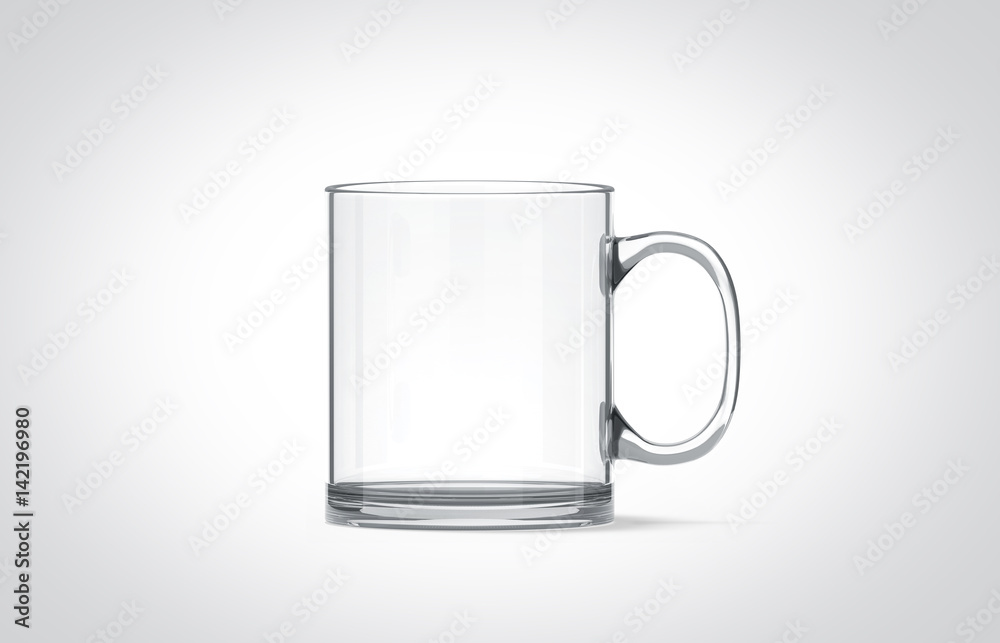 Transparent glass cup store