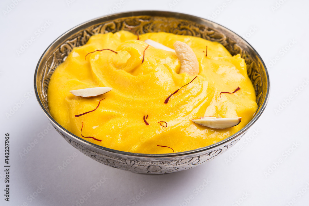 Mango Shrikhand In American